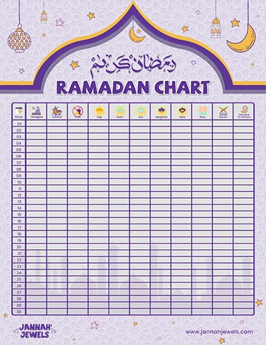 Free Ramadan Printables 2024 | Jannah Jewels