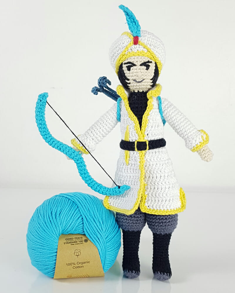 Jaffar Doll - Jannah Jewels Books Series - Muslim Toy For Kids